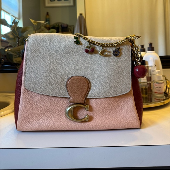 Coach | Bags | Coach May Shoulder Bag In Colorblock | Poshmark